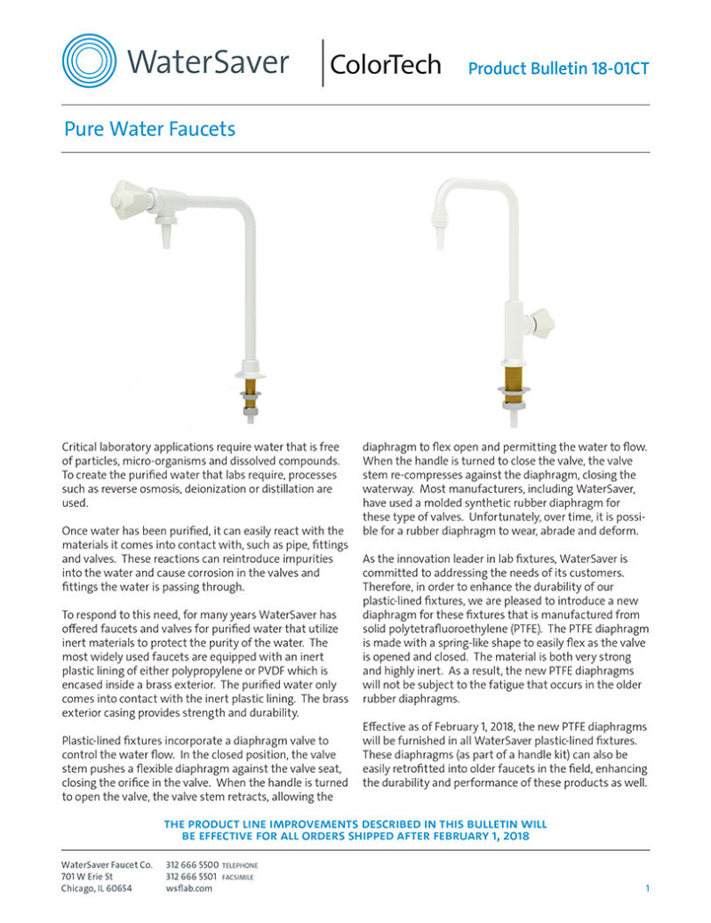 Downloads – WaterSaver Faucet Company